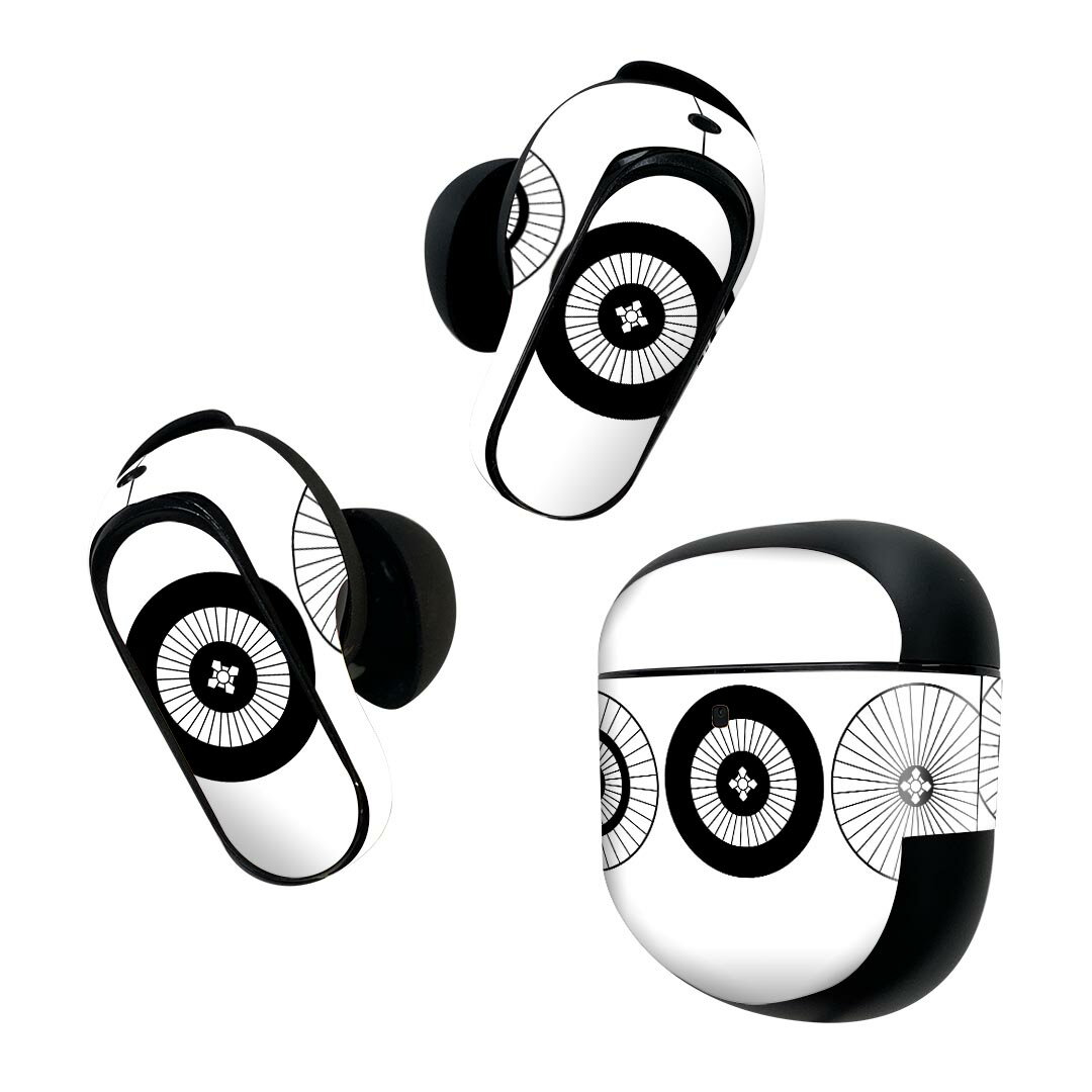 製品名 Bose QuietComfort Earbuds II 専用デザインスキンシール セット内容 Bose QuietComfort Earbuds II 専用シール　イヤホン（左右）3枚、充電ケース用シール 1枚AirPods第3世...