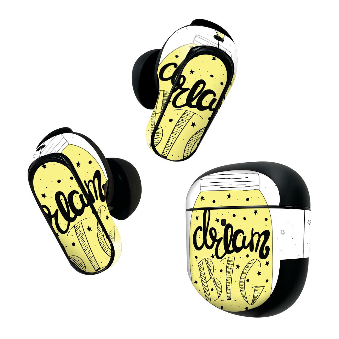 製品名 Bose QuietComfort Earbuds II 専用デザインスキンシール セット内容 Bose QuietComfort Earbuds II 専用シール　イヤホン（左右）3枚、充電ケース用シール 1枚AirPods第3世...