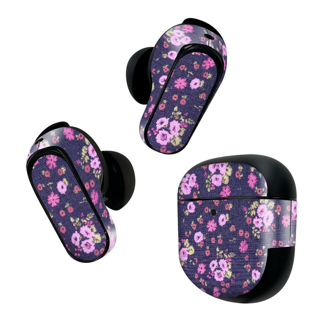 製品名 Bose QuietComfort Earbuds II 専用デザインスキンシール セット内容 Bose QuietComfort Earbuds II 専用シール　イヤホン（左右）3枚、充電ケース用シール 1枚AirPods第3世...