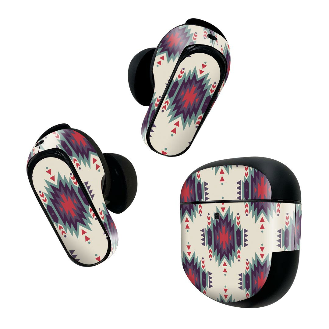 製品名 Bose QuietComfort Earbuds II 専用デザインスキンシール セット内容 Bose QuietComfort Earbuds II 専用シール　イヤホン（左右）3枚、充電ケース用シール 1枚AirPods第3世...