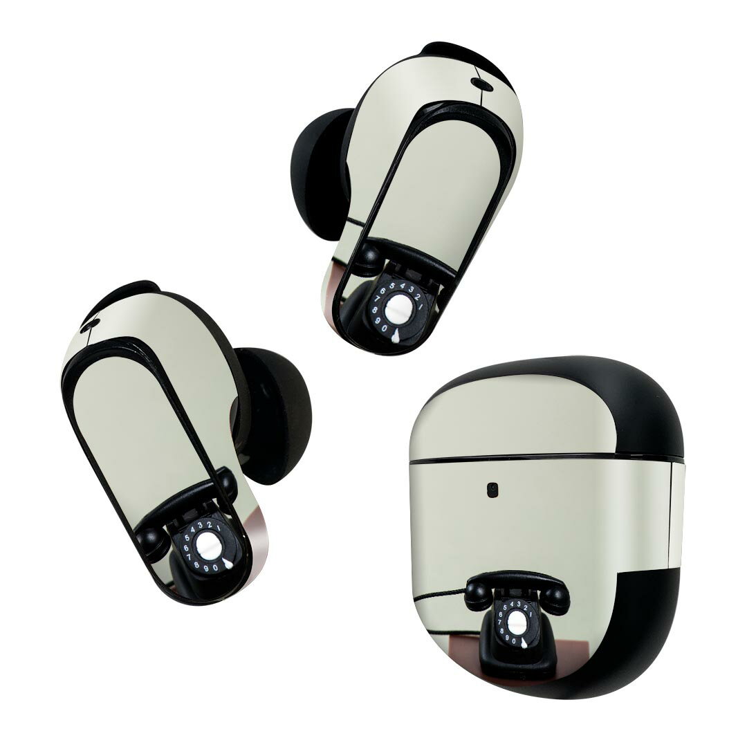 製品名 Bose QuietComfort Earbuds II 専用デザインスキンシール セット内容 Bose QuietComfort Earbuds II 専用シール　イヤホン（左右）3枚、充電ケース用シール 1枚AirPods第3世...