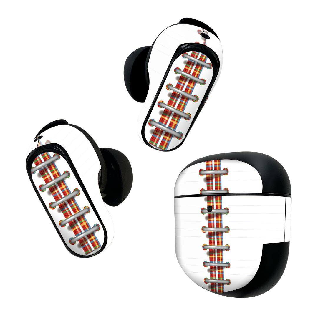 製品名 Bose QuietComfort Earbuds II 専用デザインスキンシール セット内容 Bose QuietComfort Earbuds II 専用シール　イヤホン（左右）3枚、充電ケース用シール 1枚AirPods第3世...