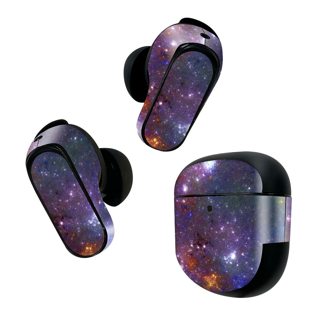 製品名 Bose QuietComfort Earbuds II 専用デザインスキンシール セット内容 Bose QuietComfort Earbuds II 専用シール　イヤホン（左右）3枚、充電ケース用シール 1枚AirPods第3世...