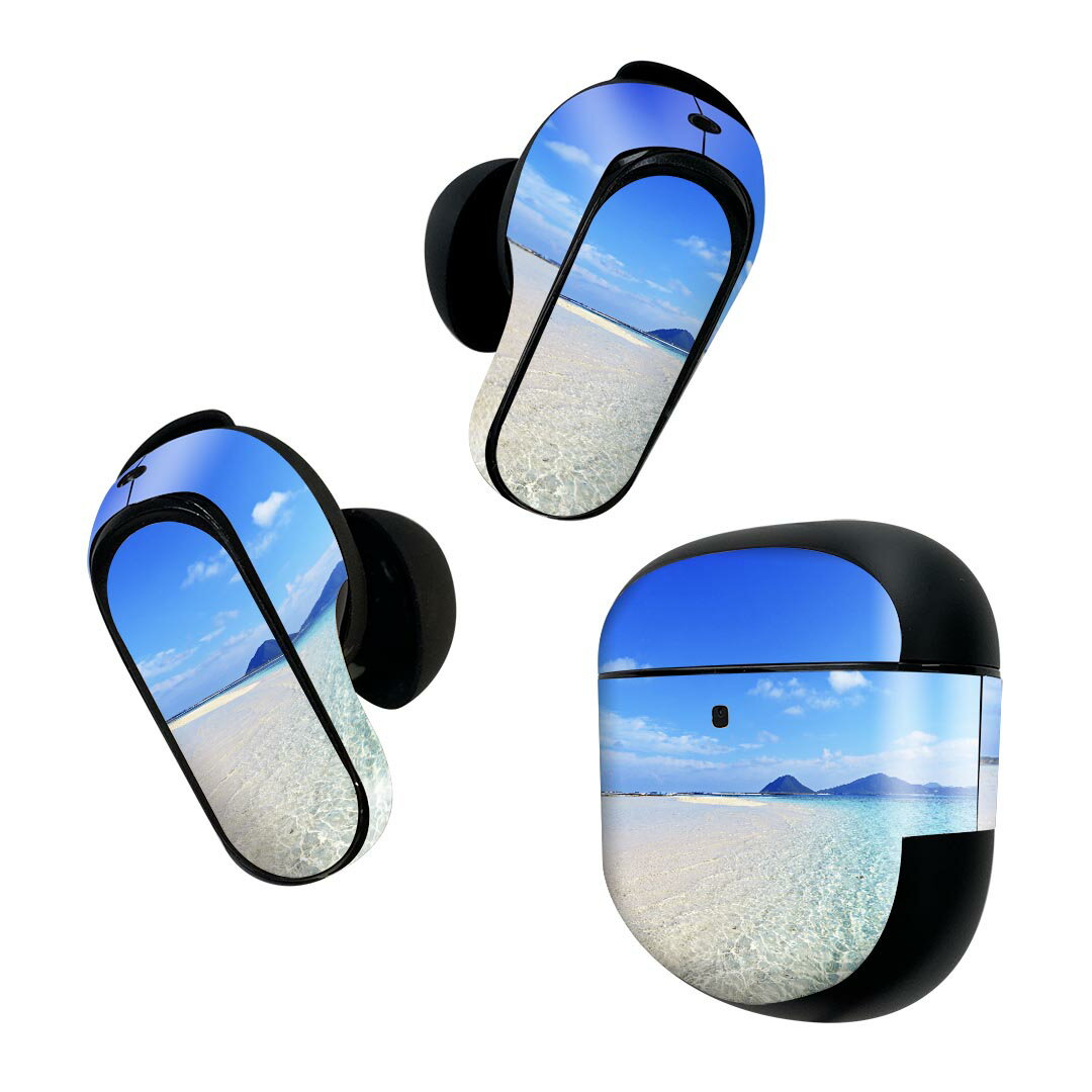 製品名 Bose QuietComfort Earbuds II 専用デザインスキンシール セット内容 Bose QuietComfort Earbuds II 専用シール　イヤホン（左右）3枚、充電ケース用シール 1枚AirPods第3世...