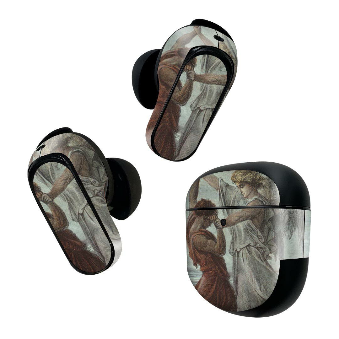 製品名 Bose QuietComfort Earbuds II 専用デザインスキンシール セット内容 Bose QuietComfort Earbuds II 専用シール　イヤホン（左右）3枚、充電ケース用シール 1枚AirPods第3世...