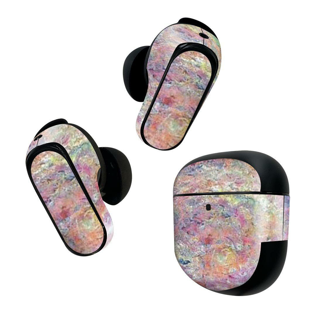 製品名 Bose QuietComfort Earbuds II 専用デザインスキンシール セット内容 Bose QuietComfort Earbuds II 専用シール　イヤホン（左右）3枚、充電ケース用シール 1枚AirPods第3世...