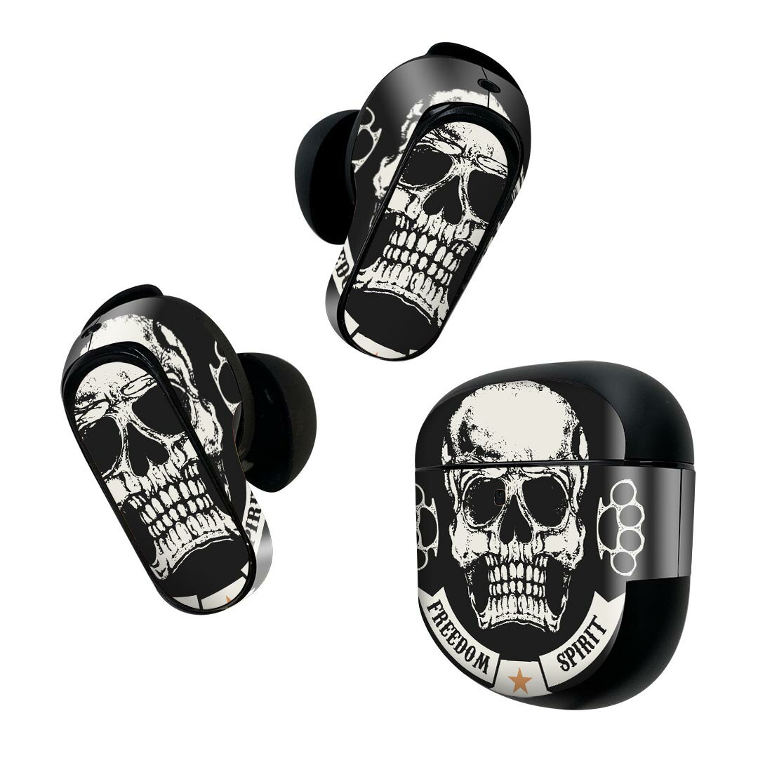 製品名 Bose QuietComfort Earbuds II 専用デザインスキンシール セット内容 Bose QuietComfort Earbuds II 専用シール　イヤホン（左右）3枚、充電ケース用シール 1枚AirPods第3世...