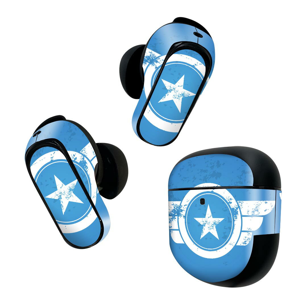 製品名 Bose QuietComfort Earbuds II 専用デザインスキンシール セット内容 Bose QuietComfort Earbuds II 専用シール　イヤホン（左右）3枚、充電ケース用シール 1枚AirPods第3世...