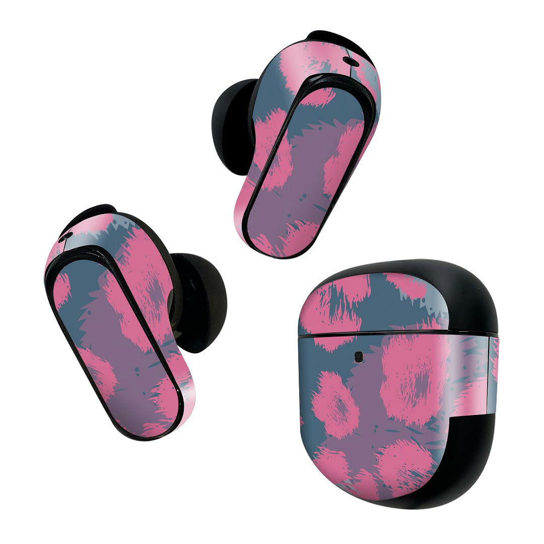 製品名 Bose QuietComfort Earbuds II 専用デザインスキンシール セット内容 Bose QuietComfort Earbuds II 専用シール　イヤホン（左右）3枚、充電ケース用シール 1枚AirPods第3世...