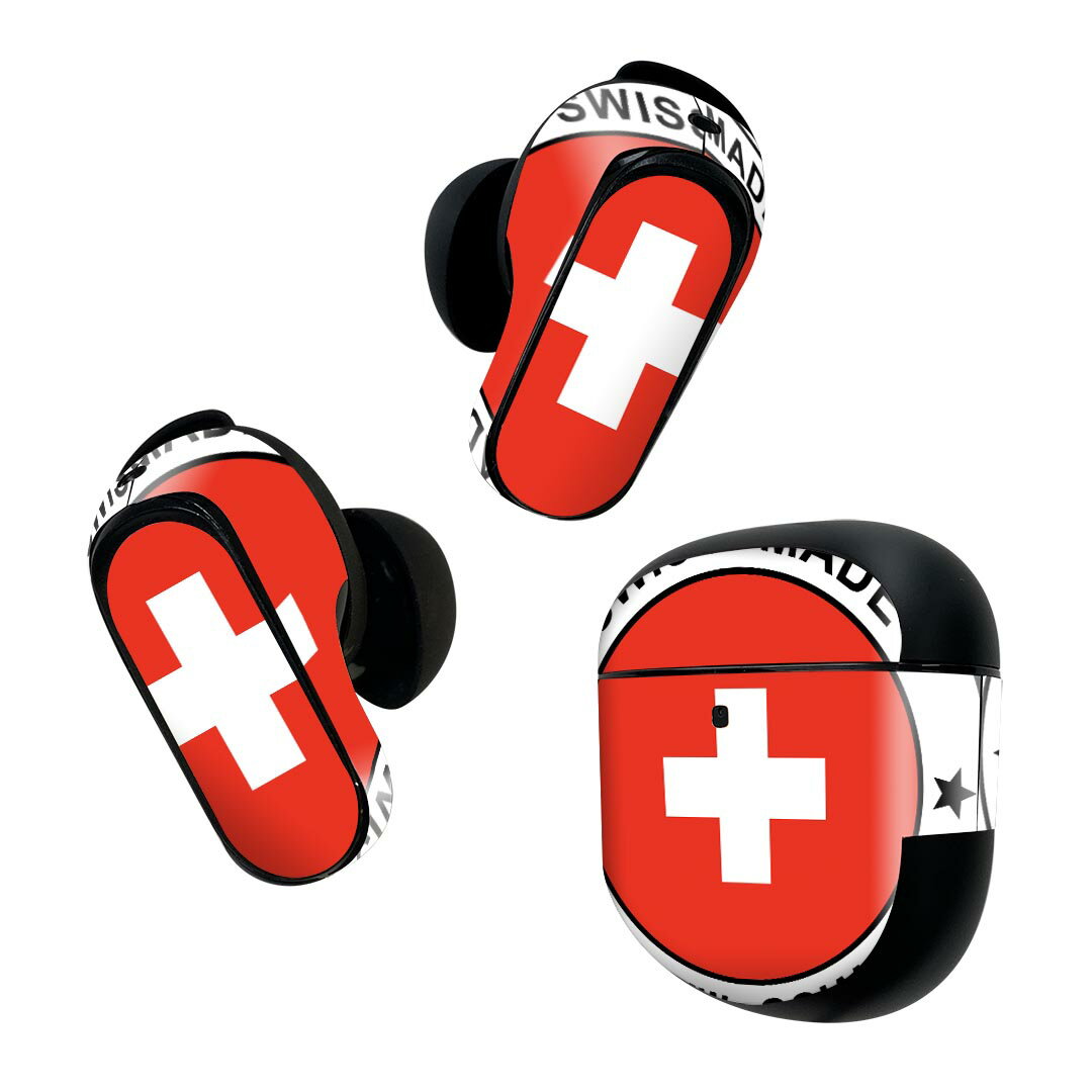 製品名 Bose QuietComfort Earbuds II 専用デザインスキンシール セット内容 Bose QuietComfort Earbuds II 専用シール　イヤホン（左右）3枚、充電ケース用シール 1枚AirPods第3世...