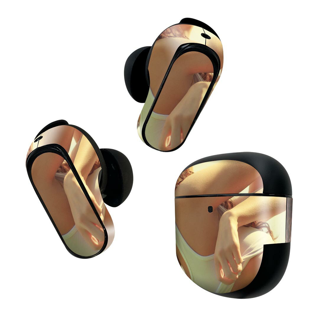 製品名 Bose QuietComfort Earbuds II 専用デザインスキンシール セット内容 Bose QuietComfort Earbuds II 専用シール　イヤホン（左右）3枚、充電ケース用シール 1枚AirPods第3世...