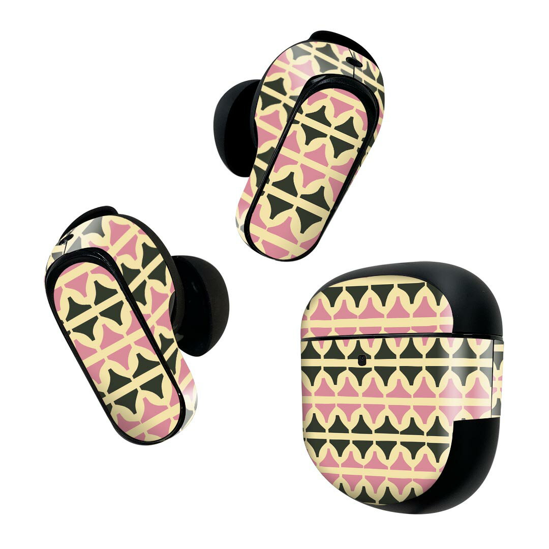 製品名 Bose QuietComfort Earbuds II 専用デザインスキンシール セット内容 Bose QuietComfort Earbuds II 専用シール　イヤホン（左右）3枚、充電ケース用シール 1枚AirPods第3世...