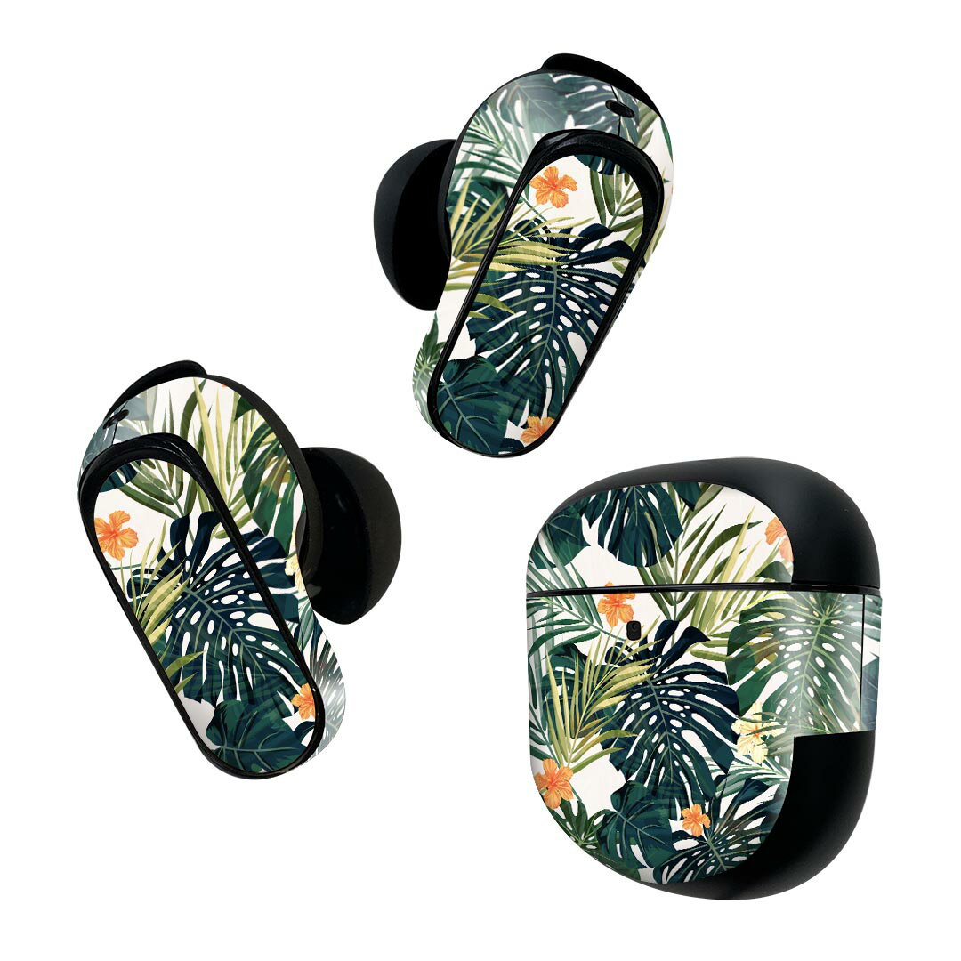 製品名 Bose QuietComfort Earbuds II 専用デザインスキンシール セット内容 Bose QuietComfort Earbuds II 専用シール　イヤホン（左右）3枚、充電ケース用シール 1枚AirPods第3世...