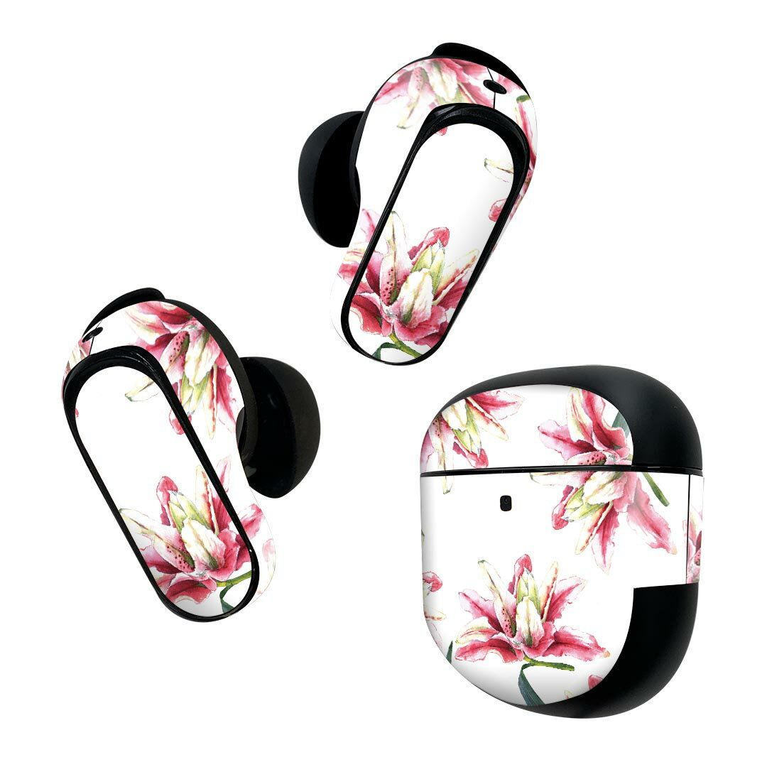製品名 Bose QuietComfort Earbuds II 専用デザインスキンシール セット内容 Bose QuietComfort Earbuds II 専用シール　イヤホン（左右）3枚、充電ケース用シール 1枚AirPods第3世...