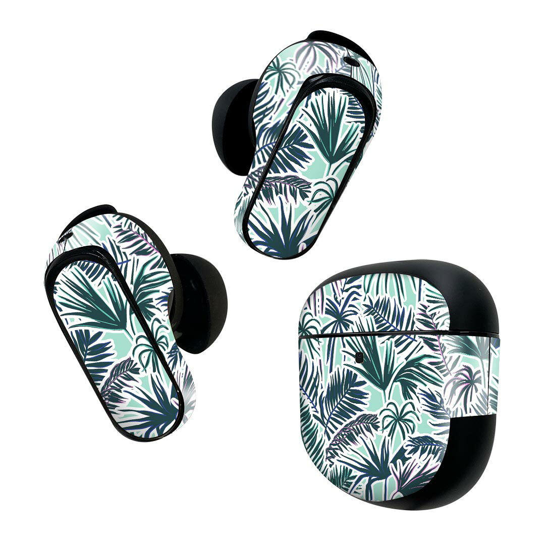 製品名 Bose QuietComfort Earbuds II 専用デザインスキンシール セット内容 Bose QuietComfort Earbuds II 専用シール　イヤホン（左右）3枚、充電ケース用シール 1枚AirPods第3世...