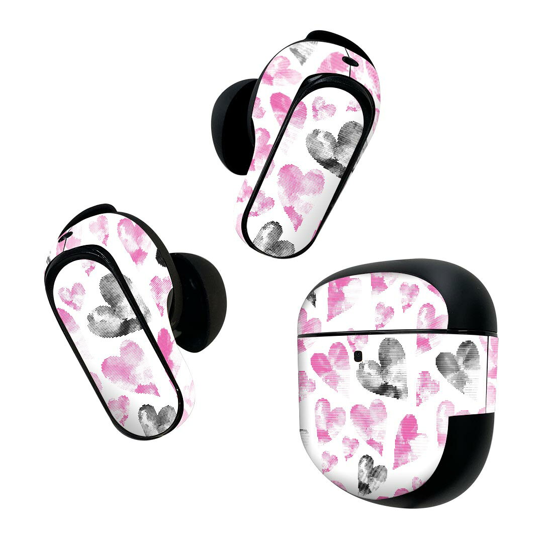 製品名 Bose QuietComfort Earbuds II 専用デザインスキンシール セット内容 Bose QuietComfort Earbuds II 専用シール　イヤホン（左右）3枚、充電ケース用シール 1枚AirPods第3世...