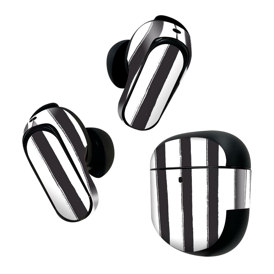 製品名 Bose QuietComfort Earbuds II 専用デザインスキンシール セット内容 Bose QuietComfort Earbuds II 専用シール　イヤホン（左右）3枚、充電ケース用シール 1枚AirPods第3世...