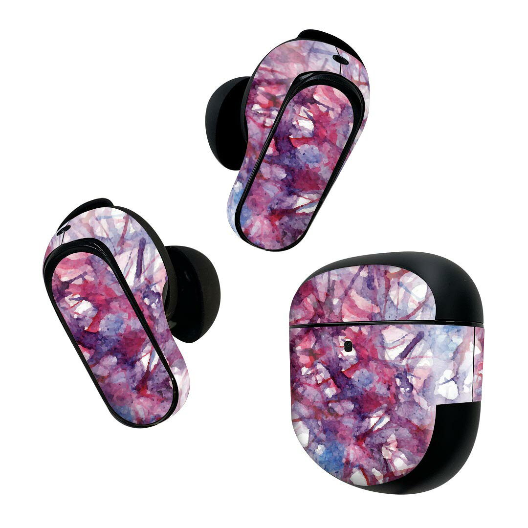 製品名 Bose QuietComfort Earbuds II 専用デザインスキンシール セット内容 Bose QuietComfort Earbuds II 専用シール　イヤホン（左右）3枚、充電ケース用シール 1枚AirPods第3世...