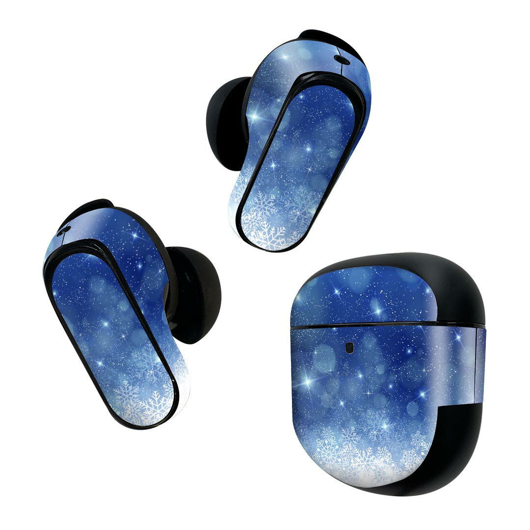 製品名 Bose QuietComfort Earbuds II 専用デザインスキンシール セット内容 Bose QuietComfort Earbuds II 専用シール　イヤホン（左右）3枚、充電ケース用シール 1枚AirPods第3世...