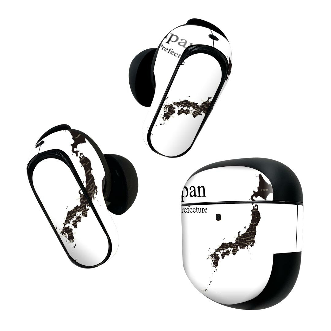 製品名 Bose QuietComfort Earbuds II 専用デザインスキンシール セット内容 Bose QuietComfort Earbuds II 専用シール　イヤホン（左右）3枚、充電ケース用シール 1枚AirPods第3世...