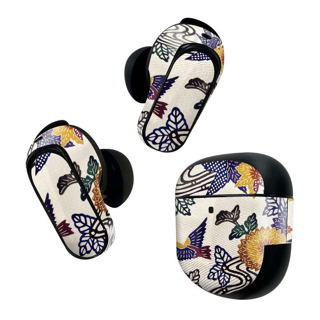 製品名 Bose QuietComfort Earbuds II 専用デザインスキンシール セット内容 Bose QuietComfort Earbuds II 専用シール　イヤホン（左右）3枚、充電ケース用シール 1枚AirPods第3世...