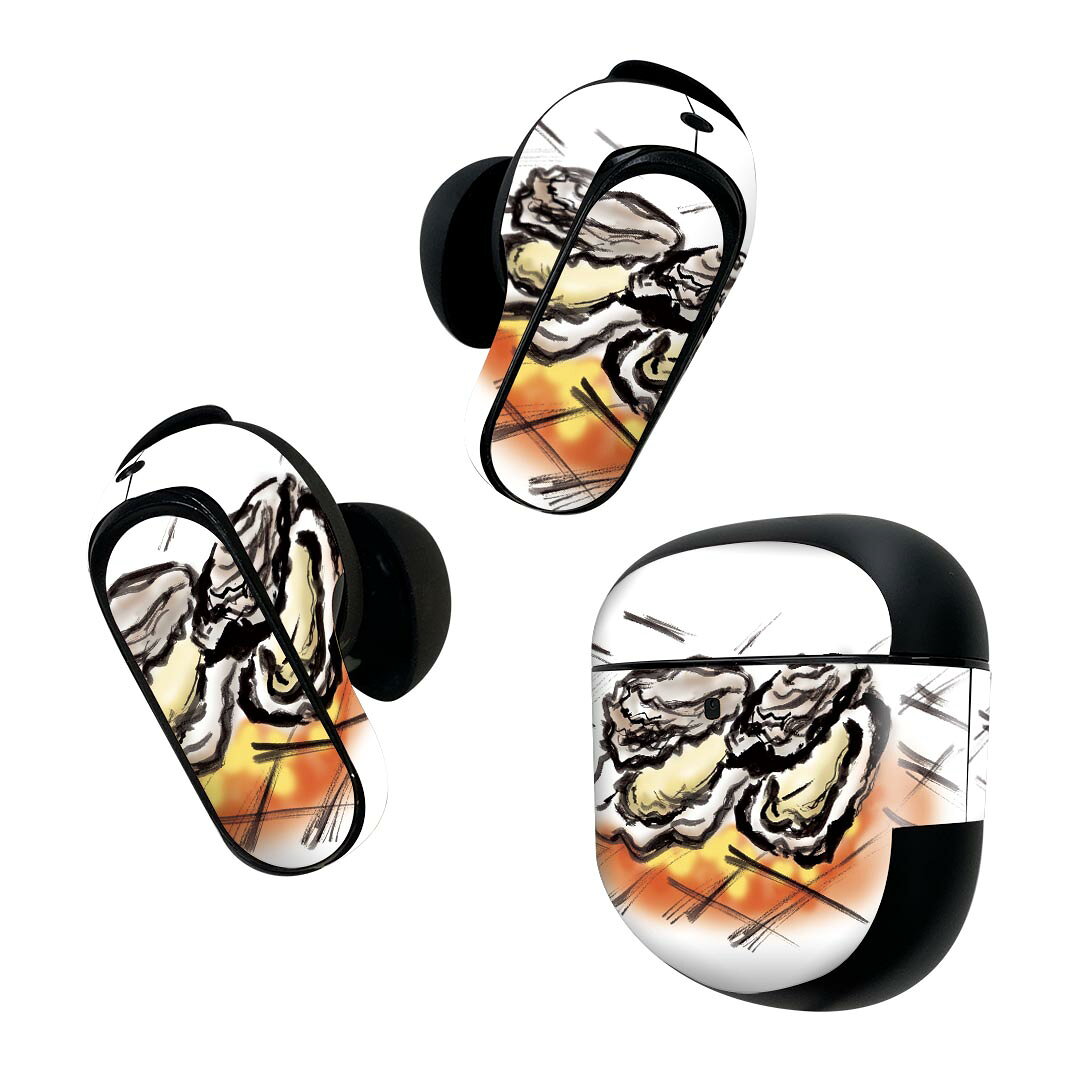 製品名 Bose QuietComfort Earbuds II 専用デザインスキンシール セット内容 Bose QuietComfort Earbuds II 専用シール　イヤホン（左右）3枚、充電ケース用シール 1枚AirPods第3世...