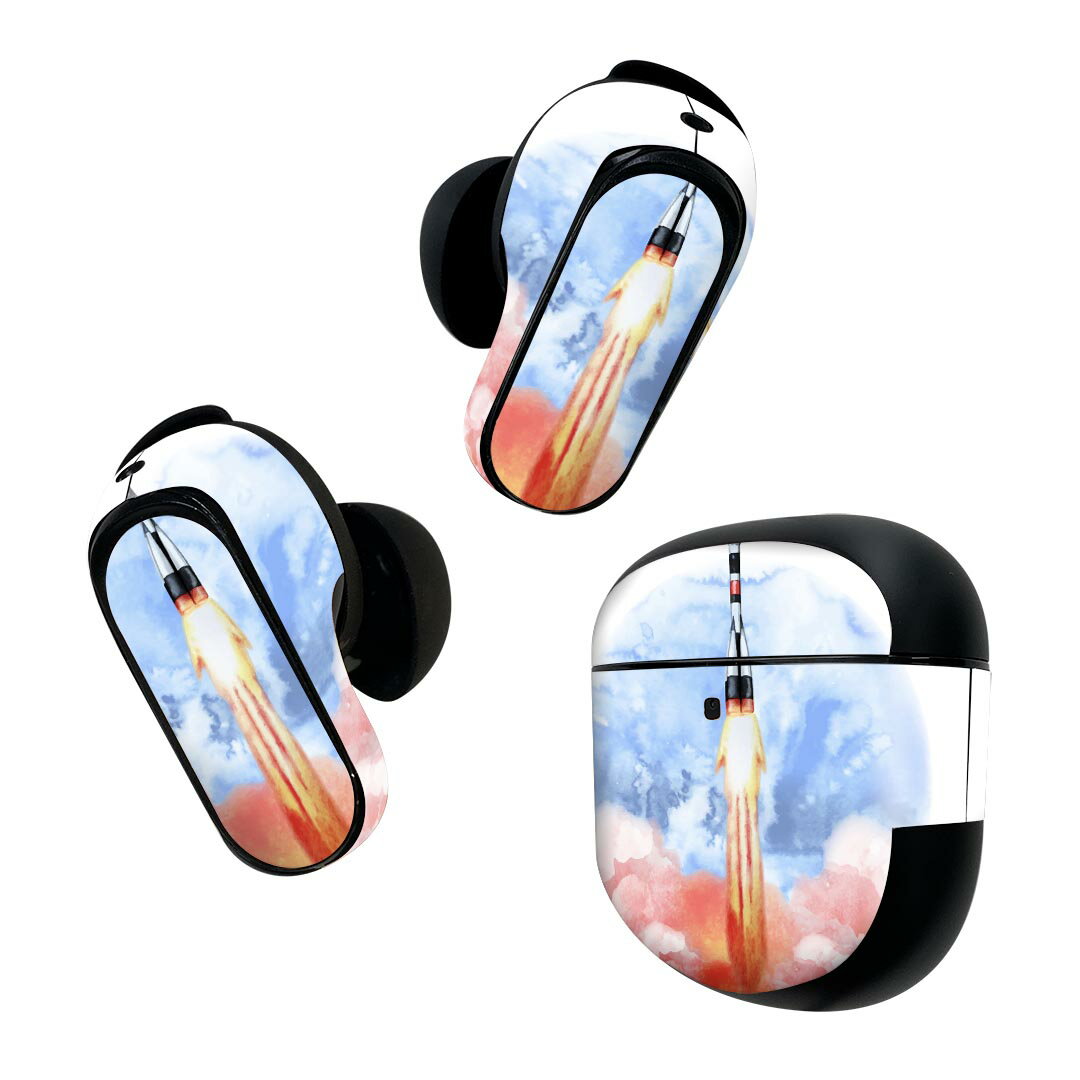 製品名 Bose QuietComfort Earbuds II 専用デザインスキンシール セット内容 Bose QuietComfort Earbuds II 専用シール　イヤホン（左右）3枚、充電ケース用シール 1枚AirPods第3世...