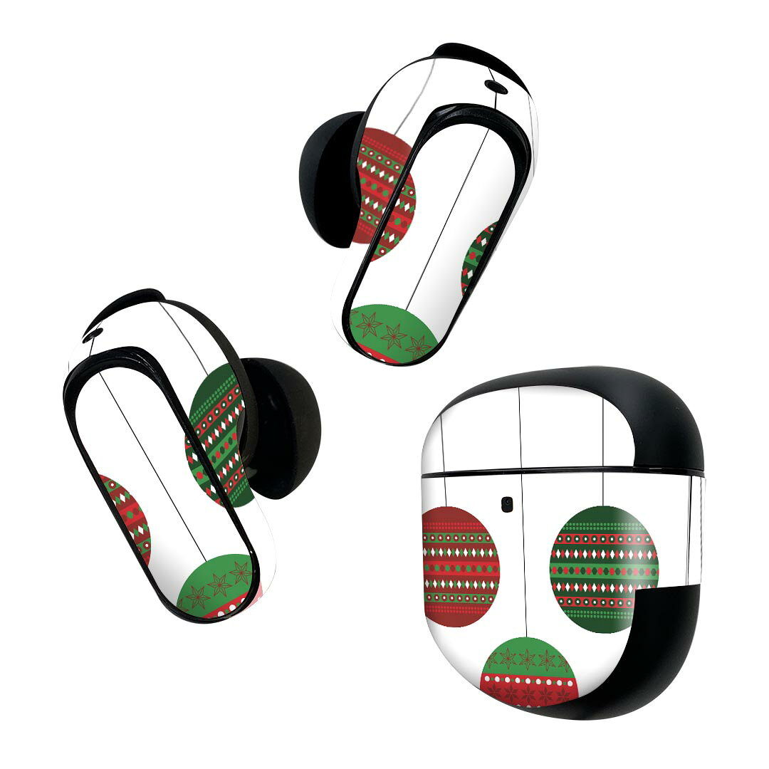 製品名 Bose QuietComfort Earbuds II 専用デザインスキンシール セット内容 Bose QuietComfort Earbuds II 専用シール　イヤホン（左右）3枚、充電ケース用シール 1枚AirPods第3世...