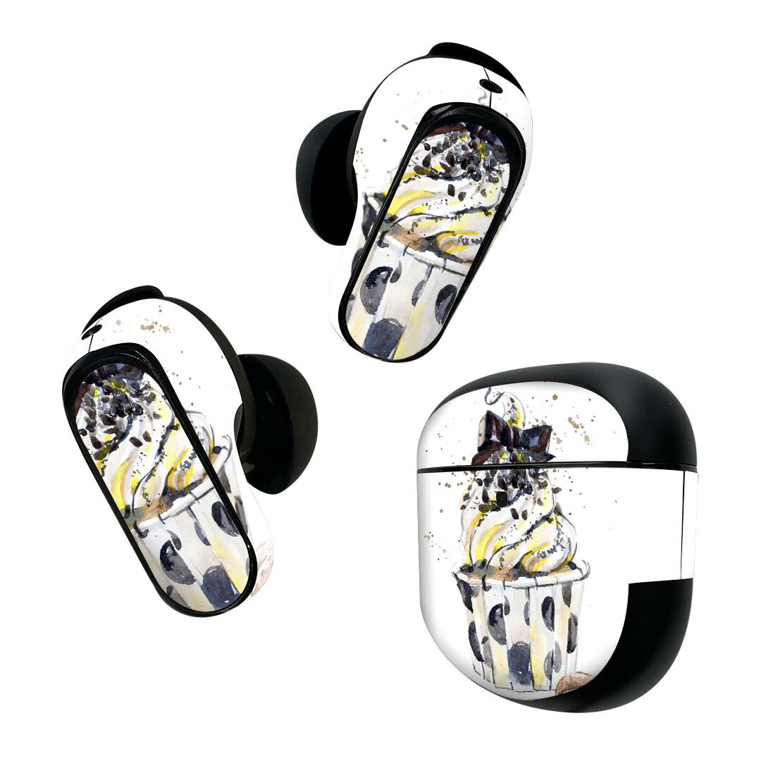 製品名 Bose QuietComfort Earbuds II 専用デザインスキンシール セット内容 Bose QuietComfort Earbuds II 専用シール　イヤホン（左右）3枚、充電ケース用シール 1枚AirPods第3世...