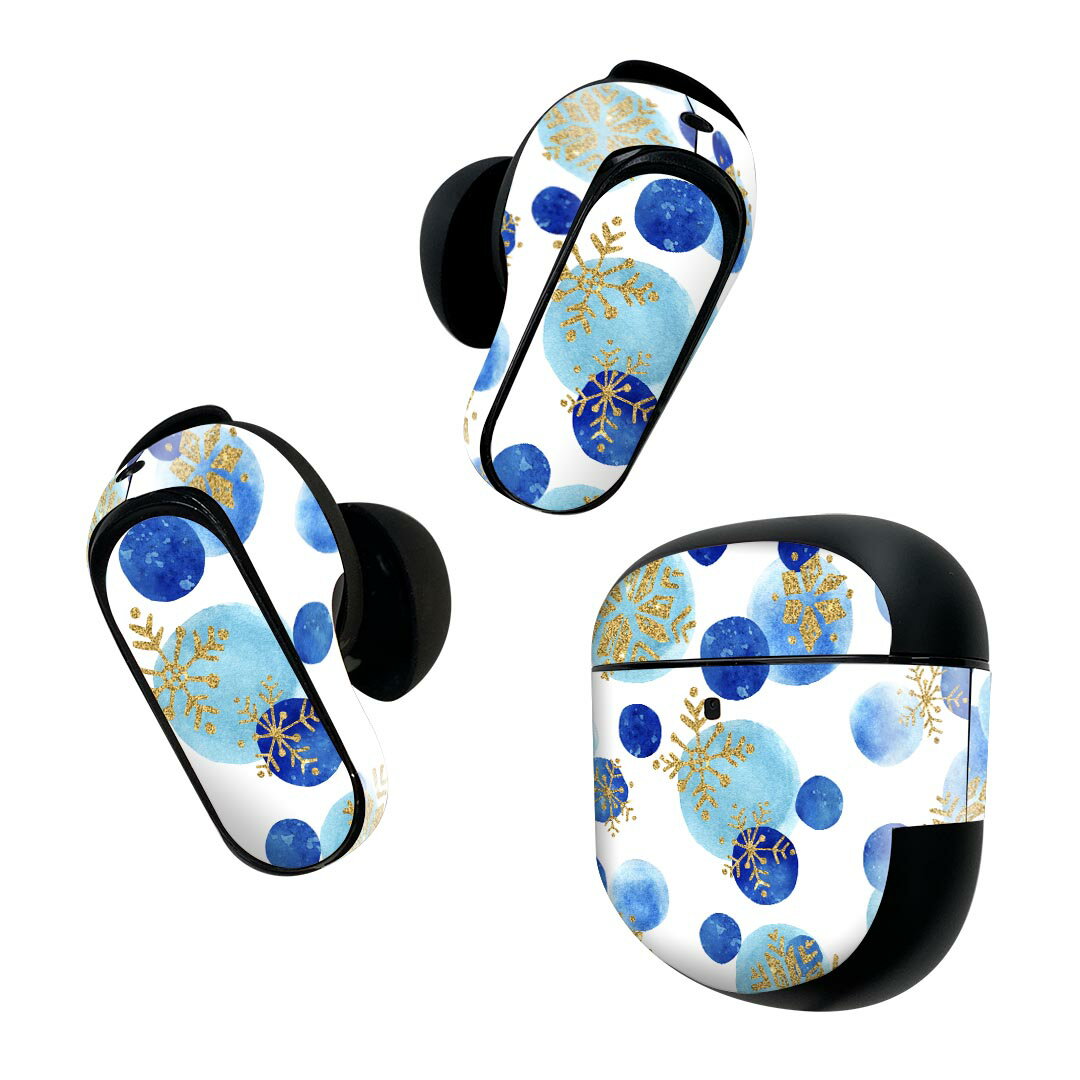 製品名 Bose QuietComfort Earbuds II 専用デザインスキンシール セット内容 Bose QuietComfort Earbuds II 専用シール　イヤホン（左右）3枚、充電ケース用シール 1枚AirPods第3世...