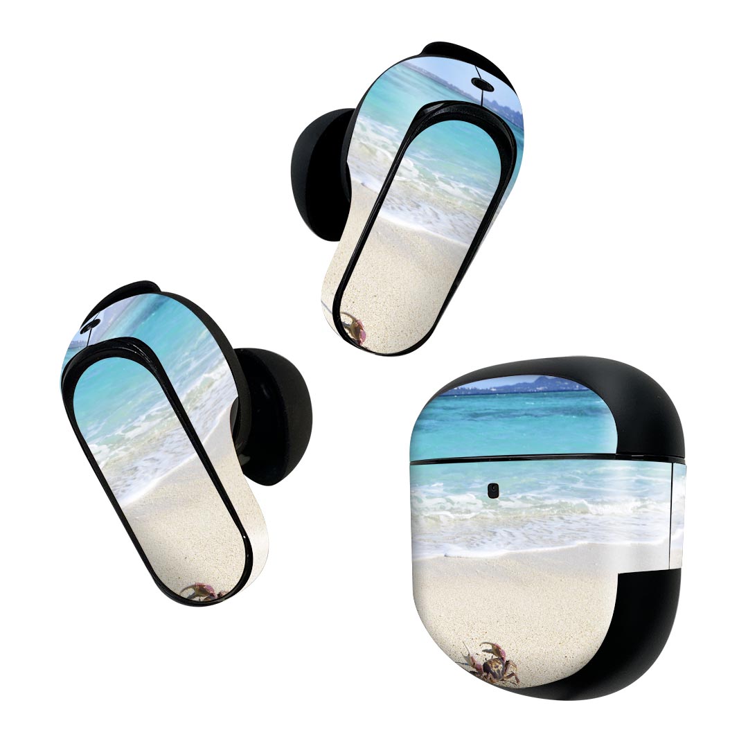 製品名 Bose QuietComfort Earbuds II 専用デザインスキンシール セット内容 Bose QuietComfort Earbuds II 専用シール　イヤホン（左右）3枚、充電ケース用シール 1枚AirPods第3世...