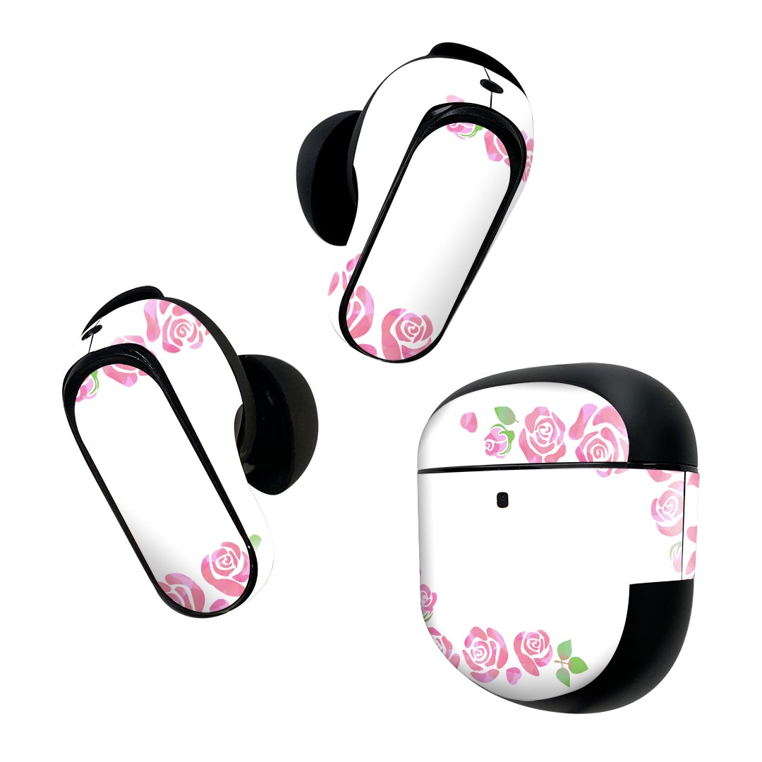 製品名 Bose QuietComfort Earbuds II 専用デザインスキンシール セット内容 Bose QuietComfort Earbuds II 専用シール　イヤホン（左右）3枚、充電ケース用シール 1枚AirPods第3世...