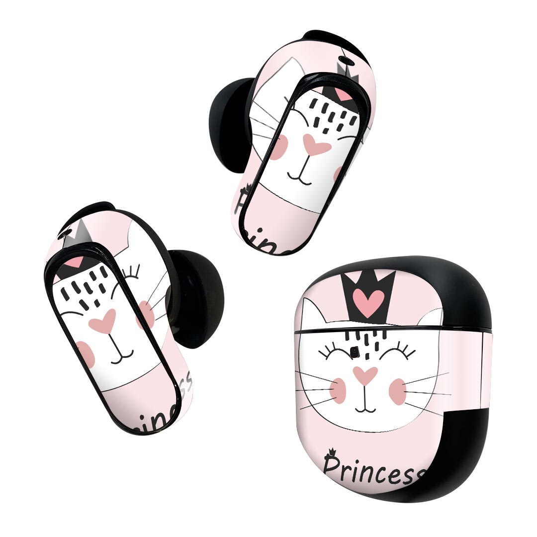 製品名 Bose QuietComfort Earbuds II 専用デザインスキンシール セット内容 Bose QuietComfort Earbuds II 専用シール　イヤホン（左右）3枚、充電ケース用シール 1枚AirPods第3世...