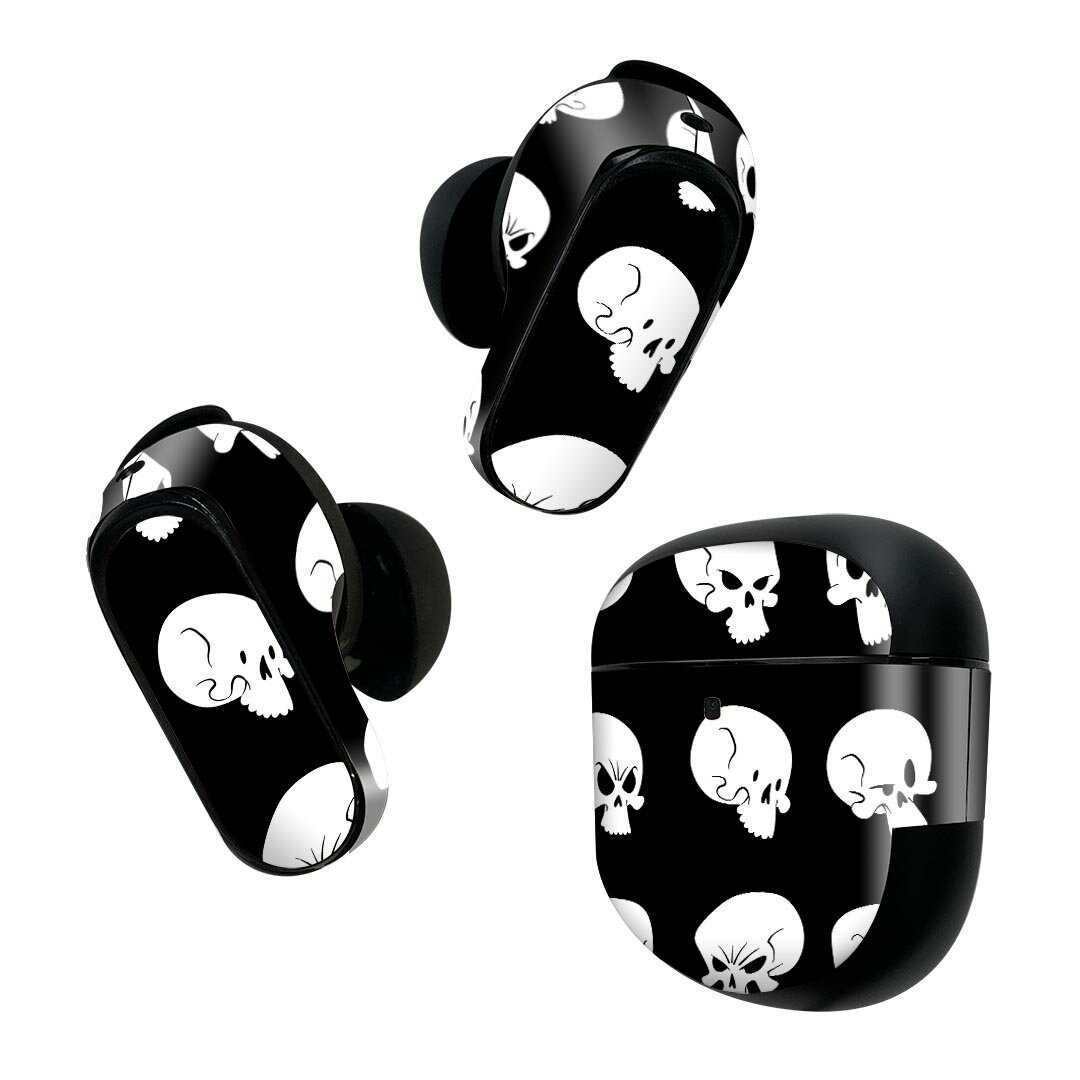 製品名 Bose QuietComfort Earbuds II 専用デザインスキンシール セット内容 Bose QuietComfort Earbuds II 専用シール　イヤホン（左右）3枚、充電ケース用シール 1枚AirPods第3世...