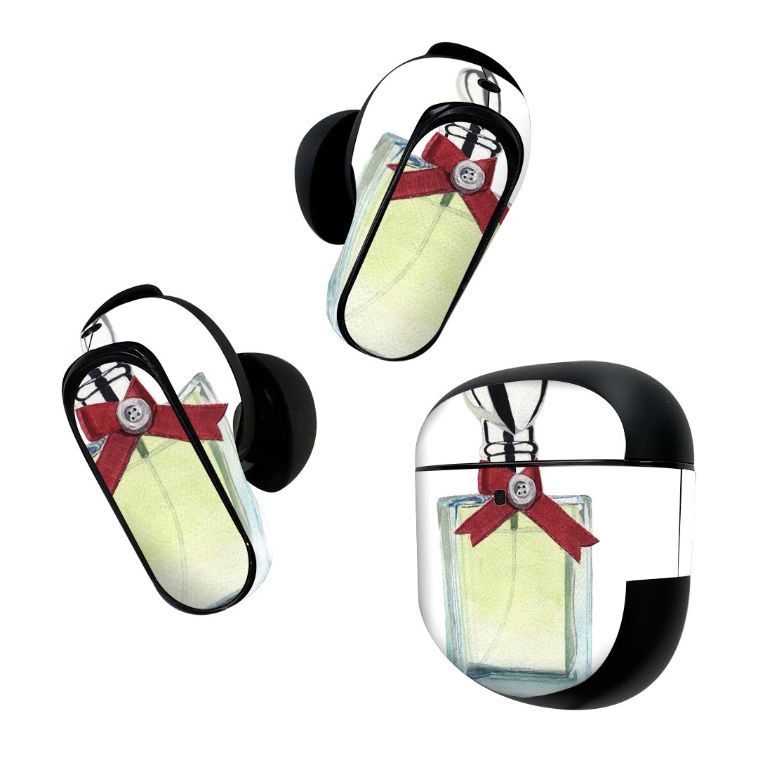 製品名 Bose QuietComfort Earbuds II 専用デザインスキンシール セット内容 Bose QuietComfort Earbuds II 専用シール　イヤホン（左右）3枚、充電ケース用シール 1枚AirPods第3世...