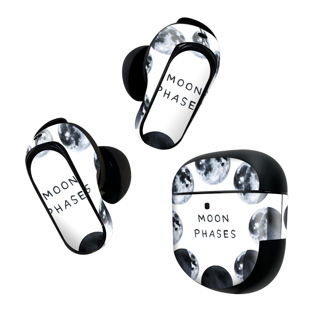 製品名 Bose QuietComfort Earbuds II 専用デザインスキンシール セット内容 Bose QuietComfort Earbuds II 専用シール　イヤホン（左右）3枚、充電ケース用シール 1枚AirPods第3世...