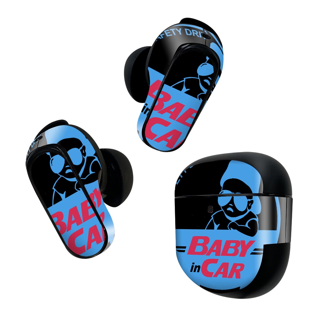 製品名 Bose QuietComfort Earbuds II 専用デザインスキンシール セット内容 Bose QuietComfort Earbuds II 専用シール　イヤホン（左右）3枚、充電ケース用シール 1枚AirPods第3世...