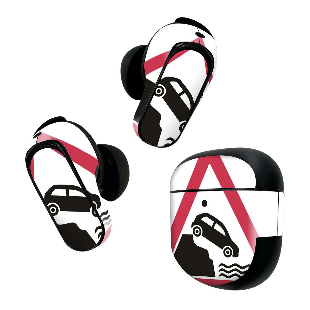 製品名 Bose QuietComfort Earbuds II 専用デザインスキンシール セット内容 Bose QuietComfort Earbuds II 専用シール　イヤホン（左右）3枚、充電ケース用シール 1枚AirPods第3世...