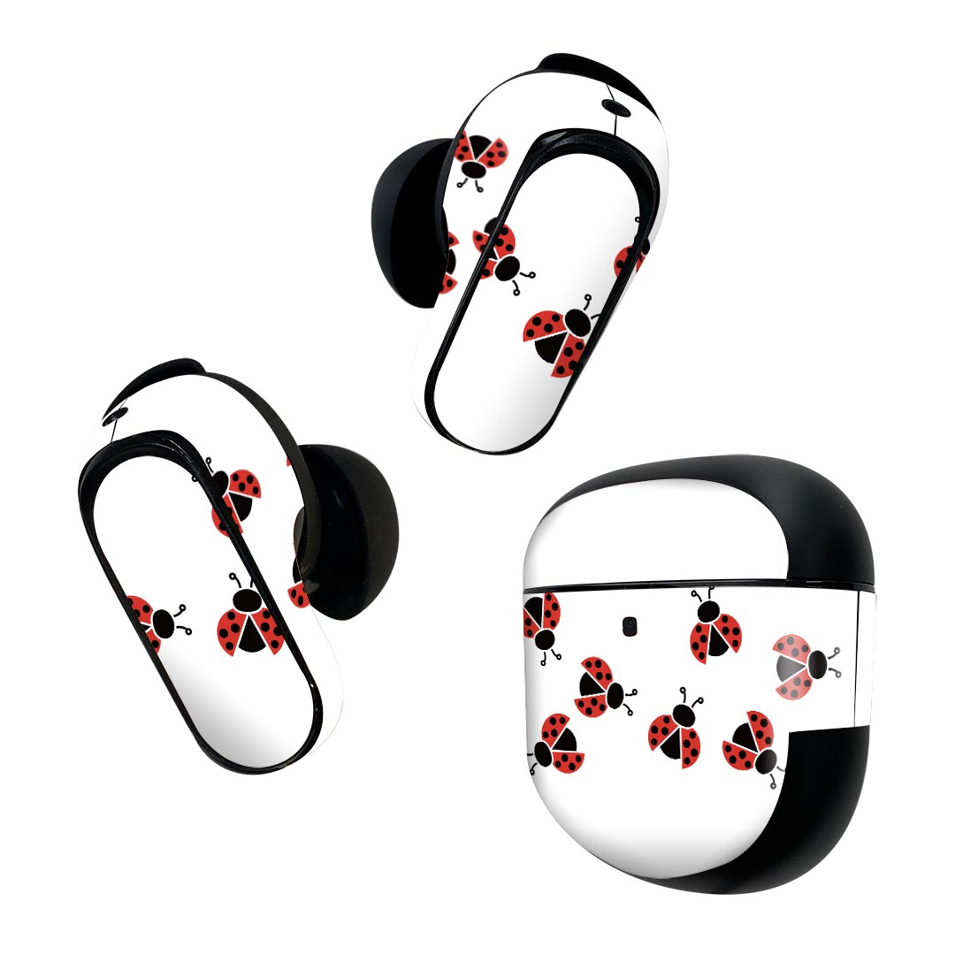製品名 Bose QuietComfort Earbuds II 専用デザインスキンシール セット内容 Bose QuietComfort Earbuds II 専用シール　イヤホン（左右）3枚、充電ケース用シール 1枚AirPods第3世...