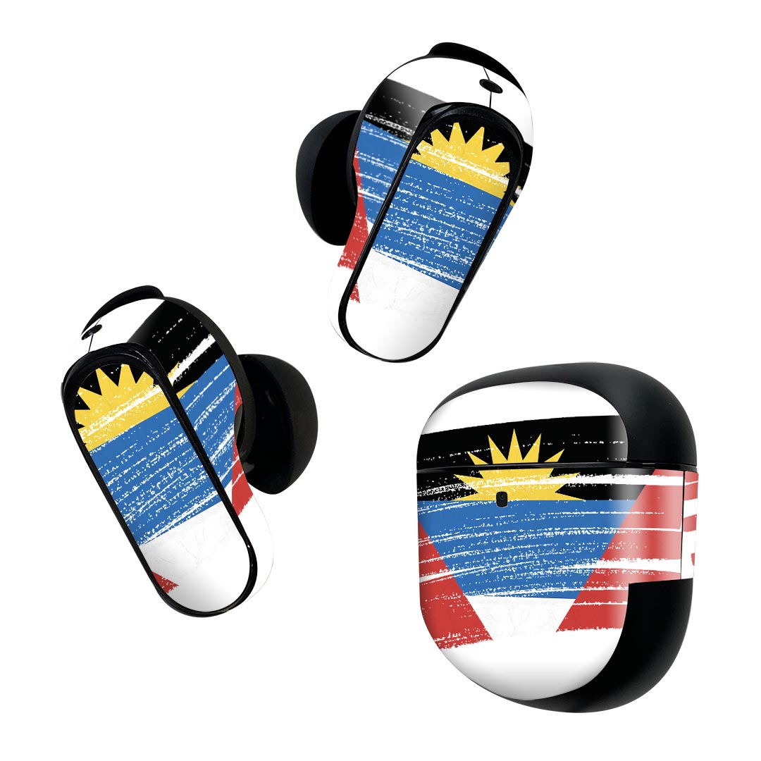 製品名 Bose QuietComfort Earbuds II 専用デザインスキンシール セット内容 Bose QuietComfort Earbuds II 専用シール　イヤホン（左右）3枚、充電ケース用シール 1枚AirPods第3世...