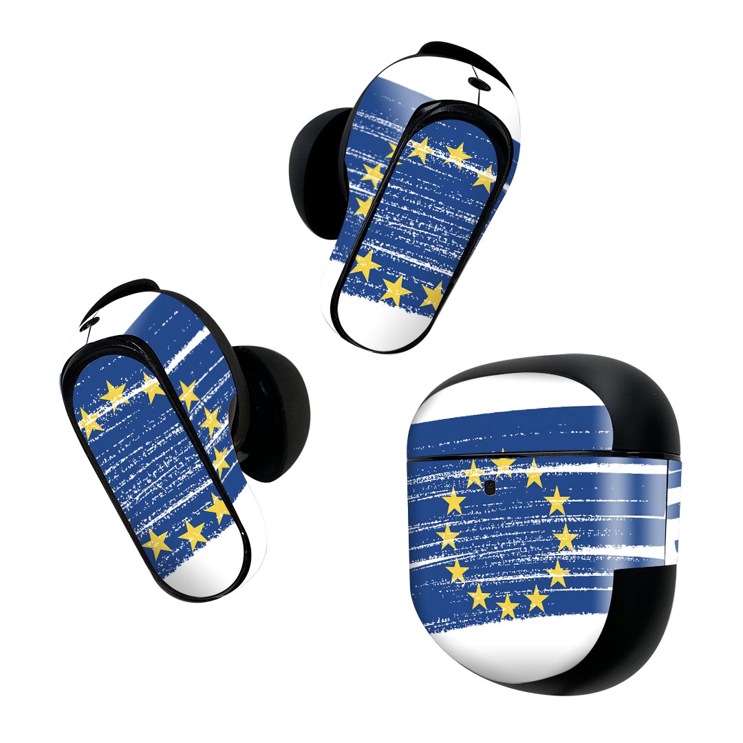 製品名 Bose QuietComfort Earbuds II 専用デザインスキンシール セット内容 Bose QuietComfort Earbuds II 専用シール　イヤホン（左右）3枚、充電ケース用シール 1枚AirPods第3世...