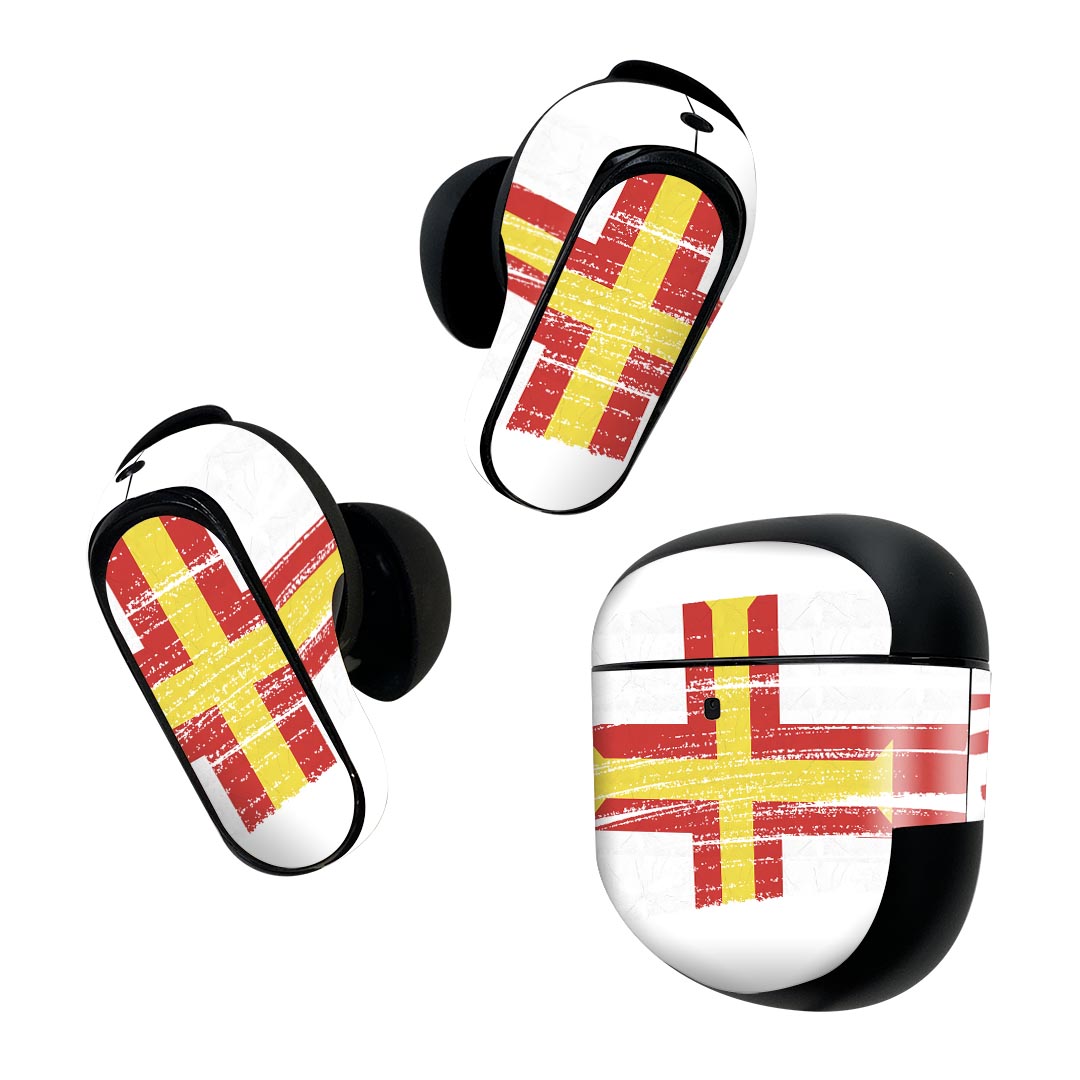 製品名 Bose QuietComfort Earbuds II 専用デザインスキンシール セット内容 Bose QuietComfort Earbuds II 専用シール　イヤホン（左右）3枚、充電ケース用シール 1枚AirPods第3世...