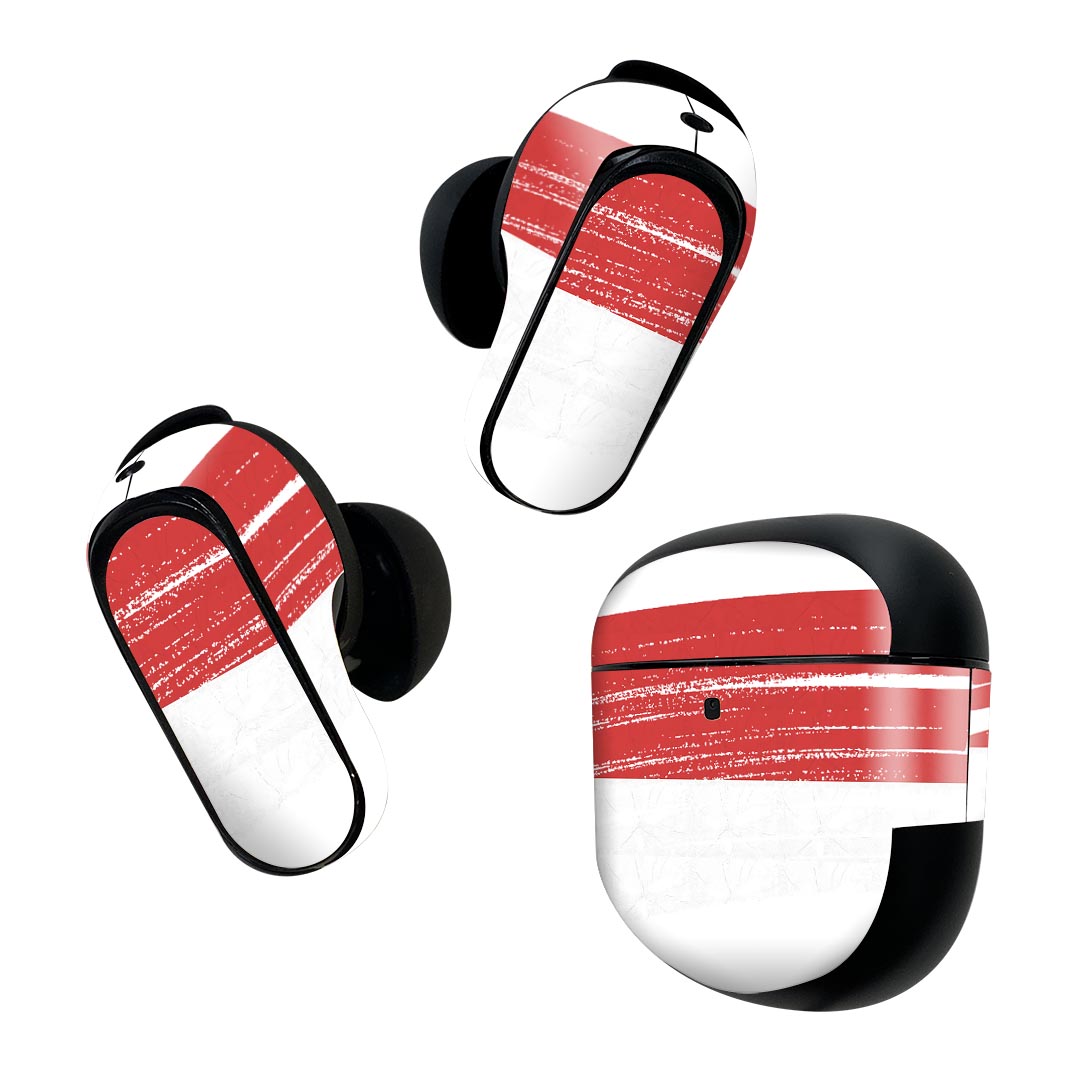 製品名 Bose QuietComfort Earbuds II 専用デザインスキンシール セット内容 Bose QuietComfort Earbuds II 専用シール　イヤホン（左右）3枚、充電ケース用シール 1枚AirPods第3世...