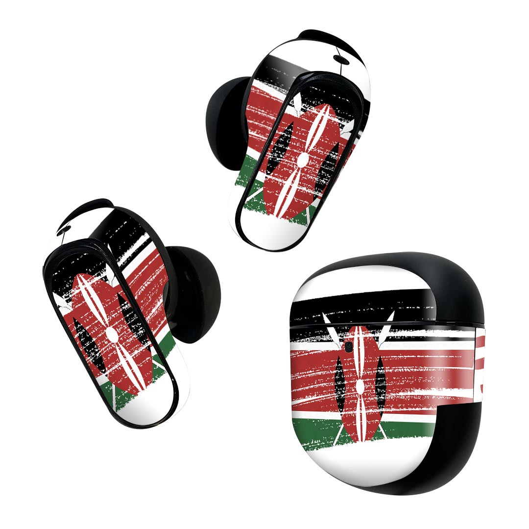 製品名 Bose QuietComfort Earbuds II 専用デザインスキンシール セット内容 Bose QuietComfort Earbuds II 専用シール　イヤホン（左右）3枚、充電ケース用シール 1枚AirPods第3世...