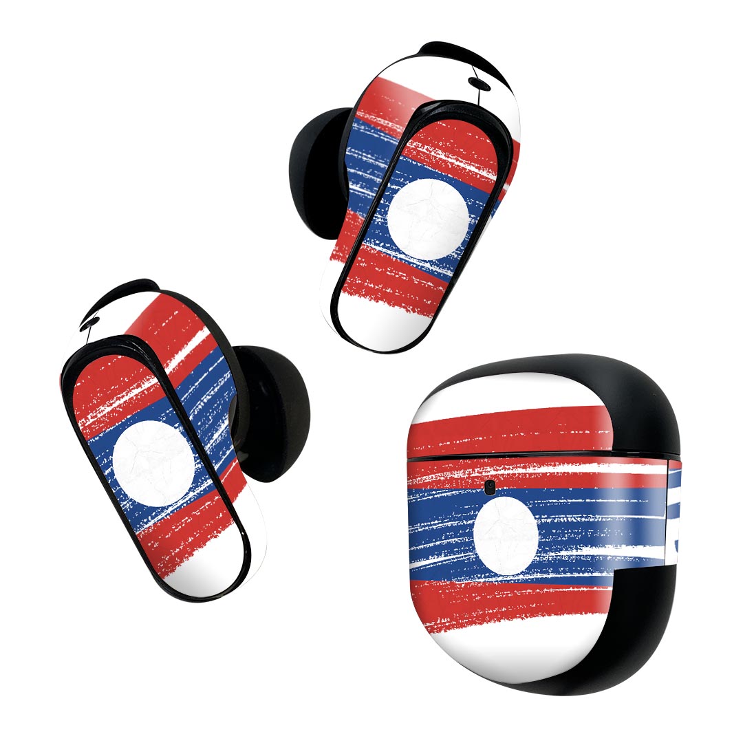 製品名 Bose QuietComfort Earbuds II 専用デザインスキンシール セット内容 Bose QuietComfort Earbuds II 専用シール　イヤホン（左右）3枚、充電ケース用シール 1枚AirPods第3世...