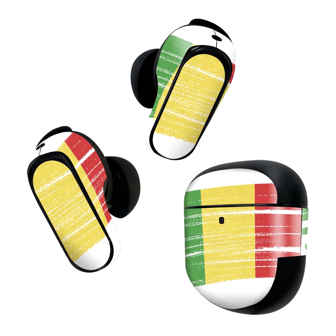 製品名 Bose QuietComfort Earbuds II 専用デザインスキンシール セット内容 Bose QuietComfort Earbuds II 専用シール　イヤホン（左右）3枚、充電ケース用シール 1枚AirPods第3世...