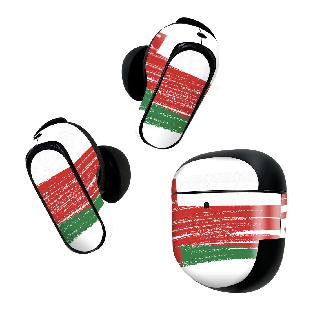 製品名 Bose QuietComfort Earbuds II 専用デザインスキンシール セット内容 Bose QuietComfort Earbuds II 専用シール　イヤホン（左右）3枚、充電ケース用シール 1枚AirPods第3世...