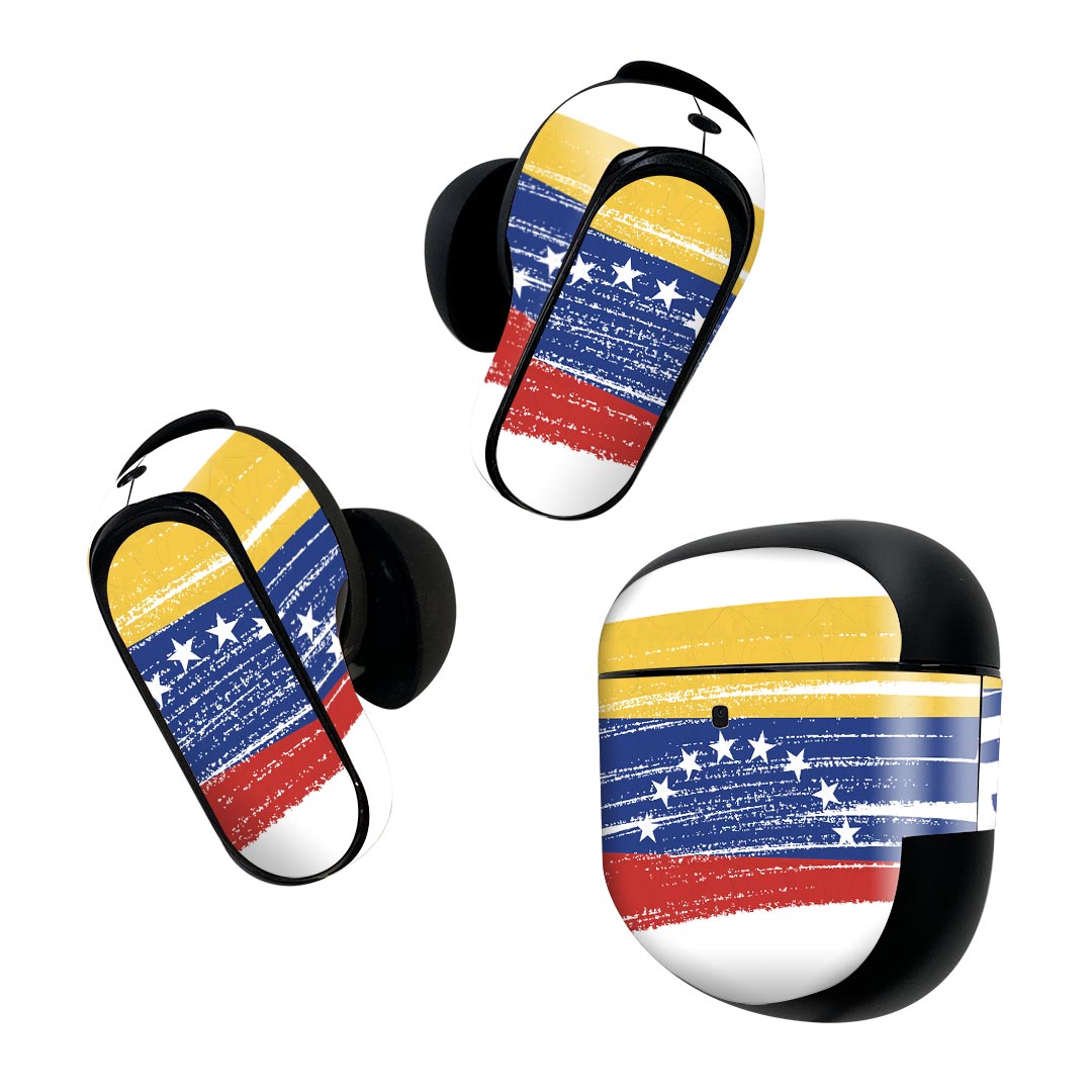 製品名 Bose QuietComfort Earbuds II 専用デザインスキンシール セット内容 Bose QuietComfort Earbuds II 専用シール　イヤホン（左右）3枚、充電ケース用シール 1枚AirPods第3世...