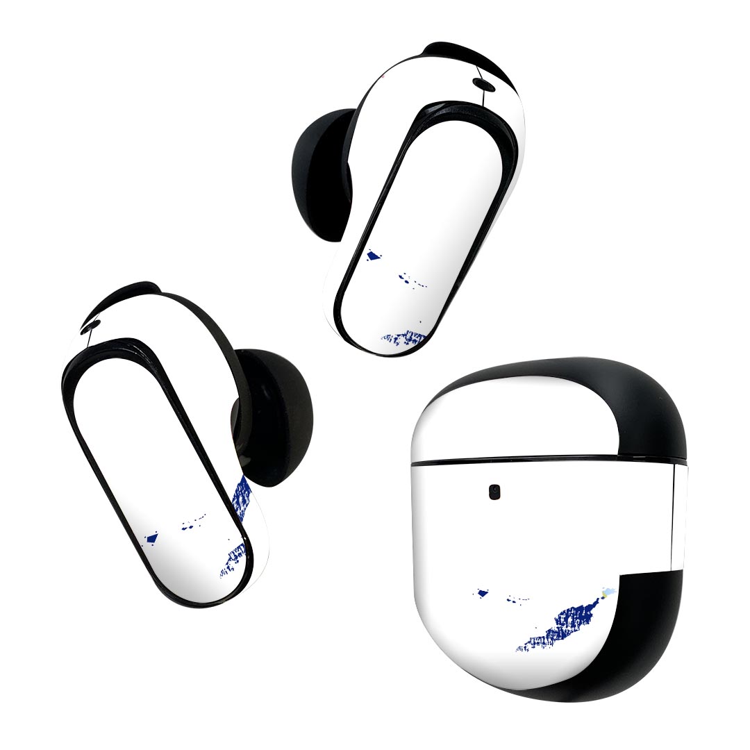 製品名 Bose QuietComfort Earbuds II 専用デザインスキンシール セット内容 Bose QuietComfort Earbuds II 専用シール　イヤホン（左右）3枚、充電ケース用シール 1枚AirPods第3世...