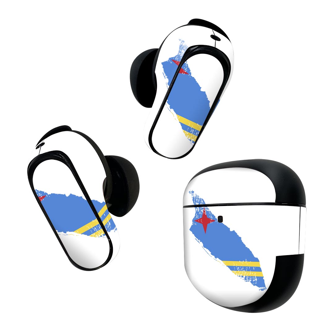 製品名 Bose QuietComfort Earbuds II 専用デザインスキンシール セット内容 Bose QuietComfort Earbuds II 専用シール　イヤホン（左右）3枚、充電ケース用シール 1枚AirPods第3世...
